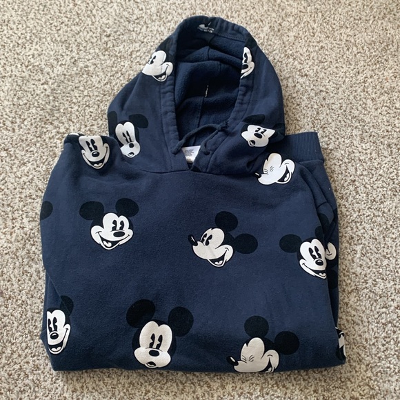 Disney | Sweaters | Disney Navy Blue Hoodie | Poshmark